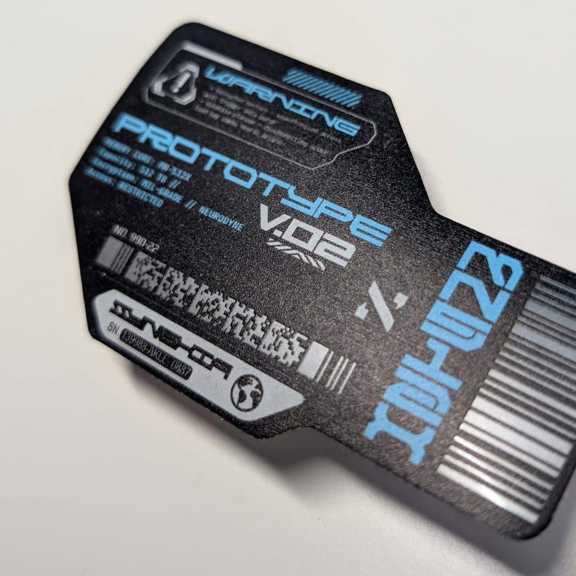 Cyberpunk Techwear Sticker – Metallic Silver Memory Chip Design - Etsy