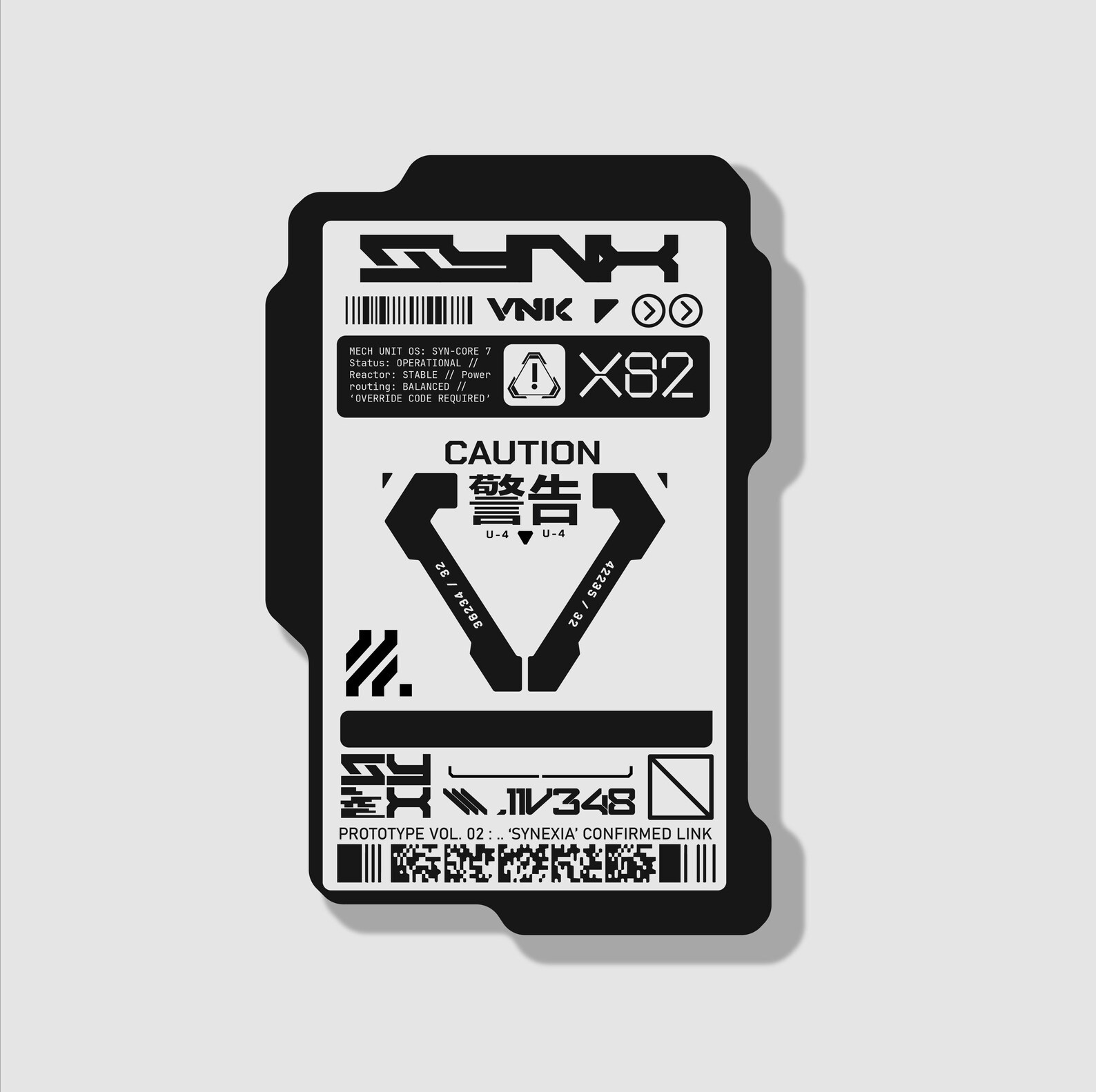 Cyberpunk Techwear Vinyl Sticker: Waterproof Laptop Decal - Etsy