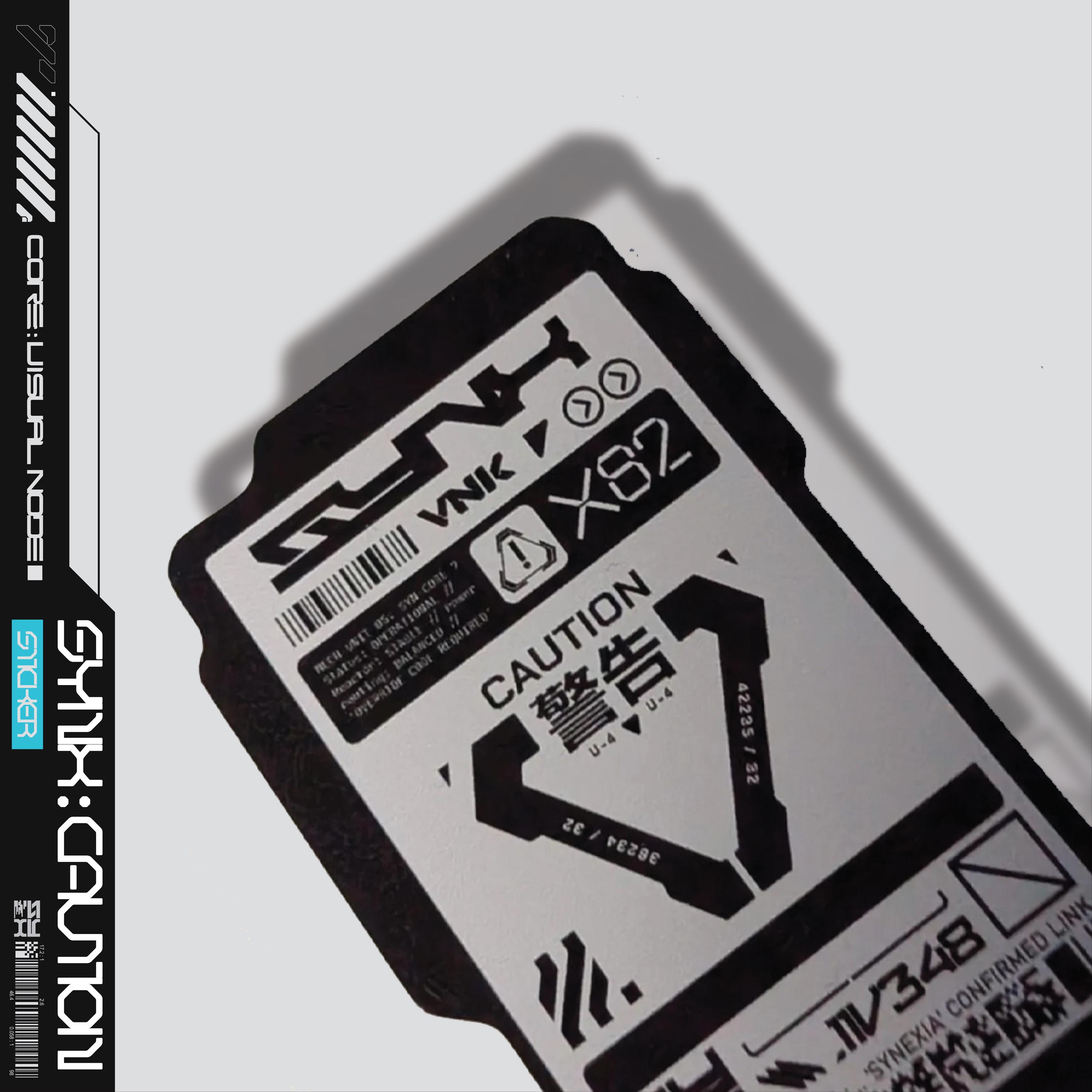 Cyberpunk Techwear Vinyl Sticker: Waterproof Laptop Decal - Etsy