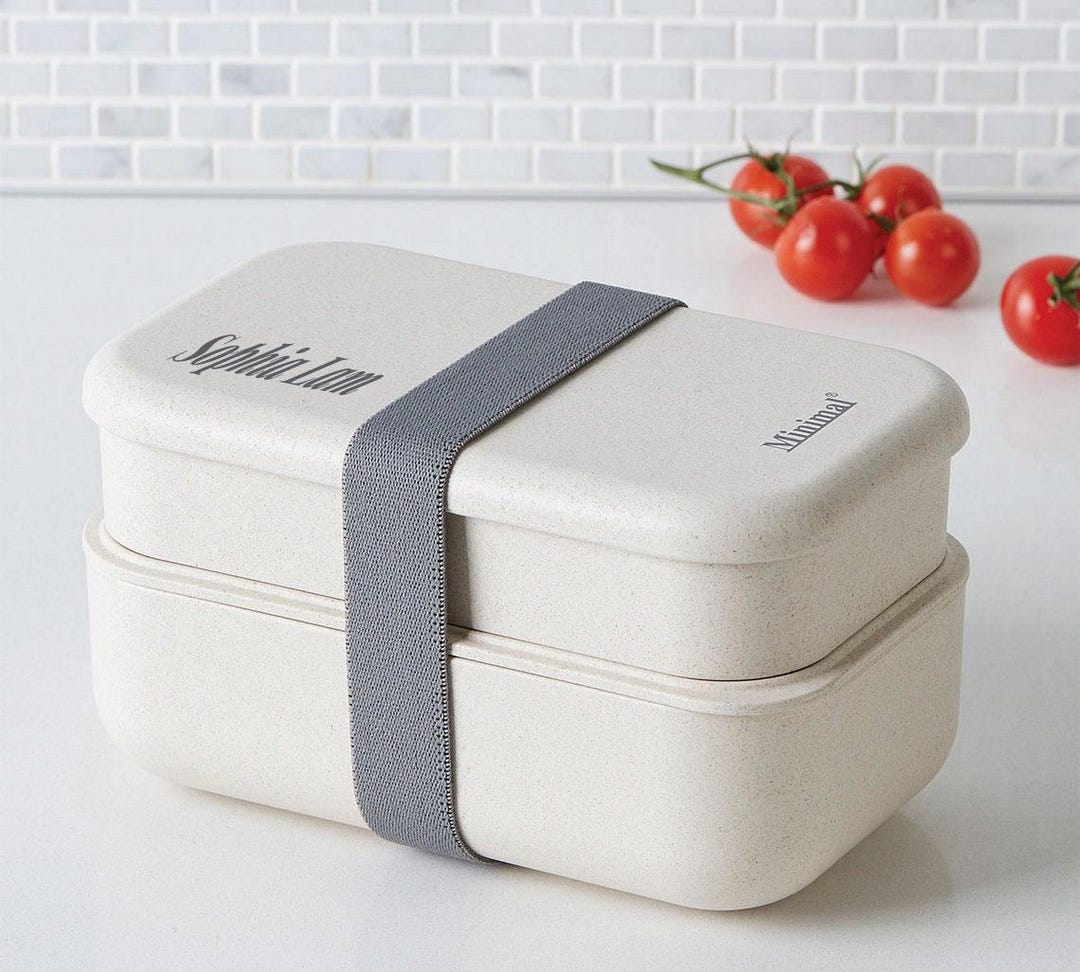 Personalized Bento Box: Eco-friendly Rice Husk Lunchbox - Etsy