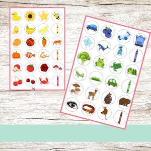 Color Sorting, Color Matching Activity, Color Busy Book Pages, Learning ...
