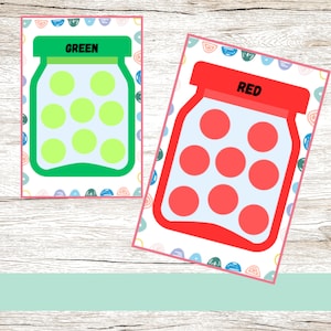 Color Sorting, Color Matching Activity, Color Busy Book Pages, Learning ...