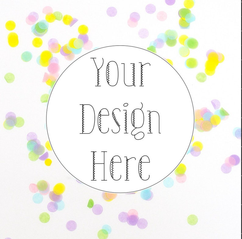 Custom 2 Inch Round Stickers Set of 12 - Etsy