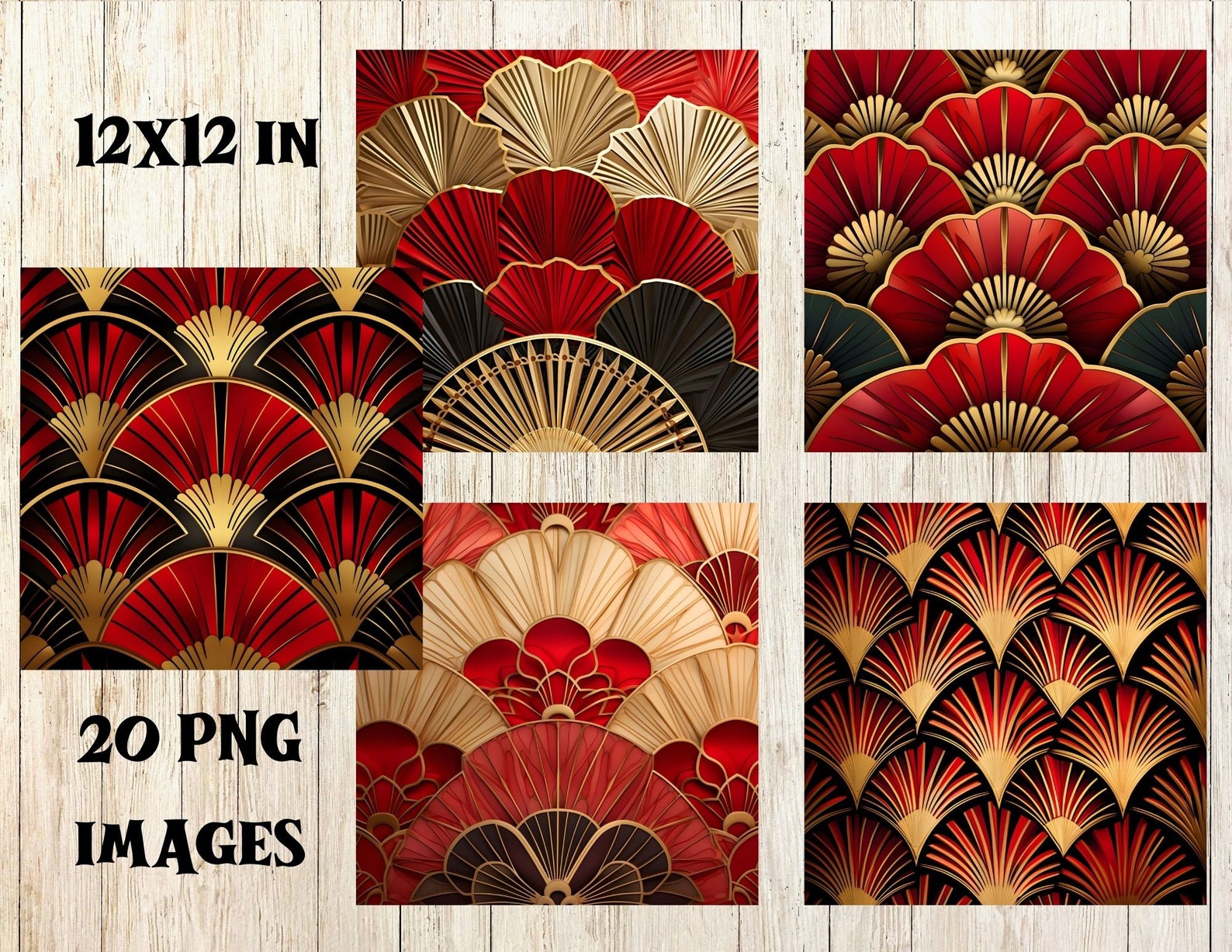 Luxury Background Red Gold Art Deco Backgrounds Art Deco Printable ...