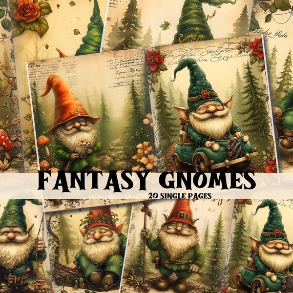 Vintage Gnomes - Etsy