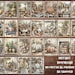 Watercolor Kitchen Scrapbook Paper: Rustic Cookbook Pages (digital ...