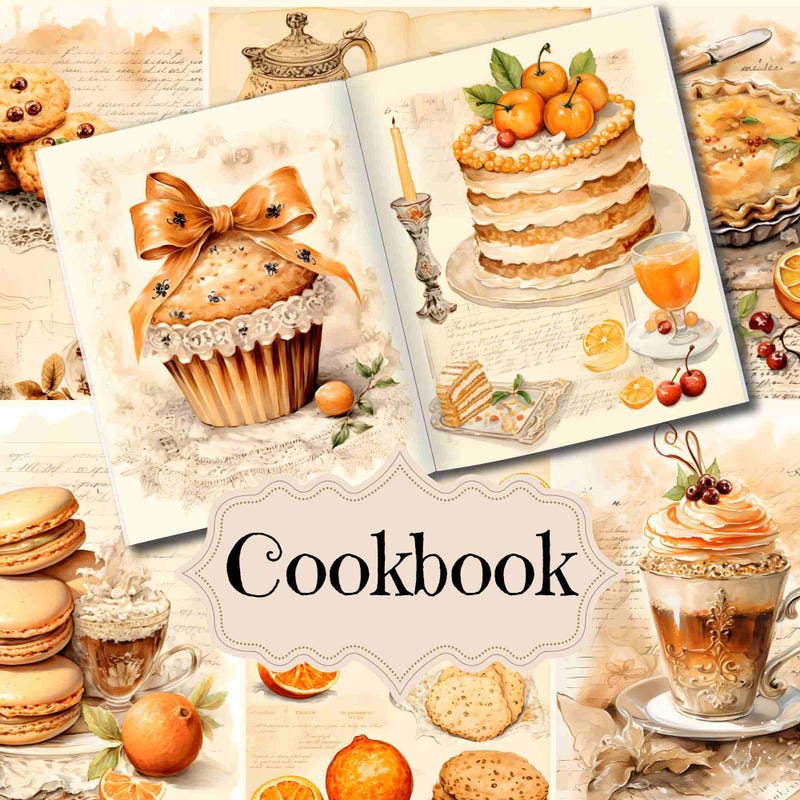 Cooking Scrapbook - Etsy