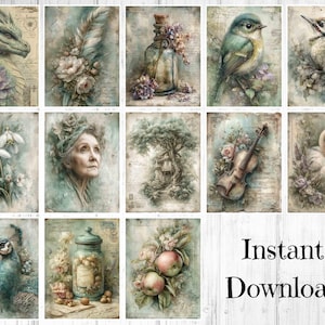 Timeless Stamperia Junk Journal Kit Victorian Vintage Scrapbook ...