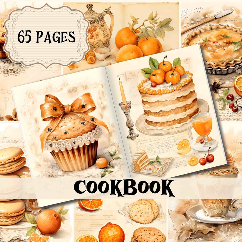 Cooking Scrapbook - Etsy