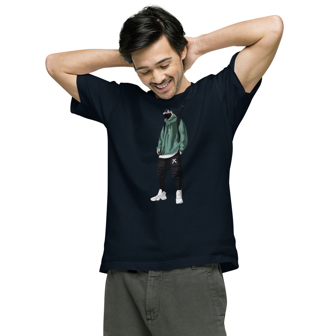 Man Anime Short Sleeve Cloding anime Ninja T-shirt - Etsy