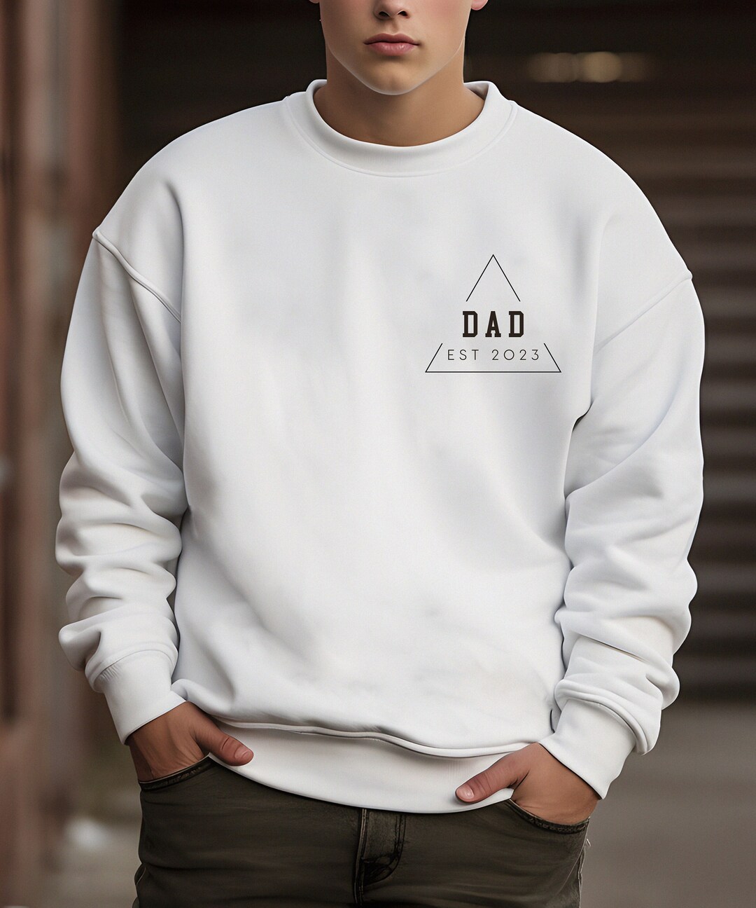 Daddy Sweatshirt, First Time Dad Gift, New Dad Gift, Papa Sweatshirt ...
