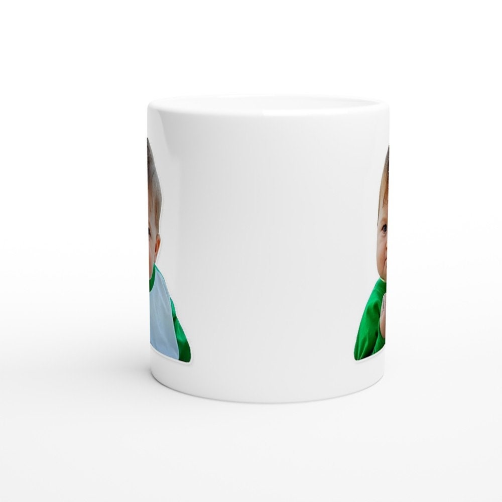 Meme Mug - Success Kid - AI Enhanced Image - Etsy