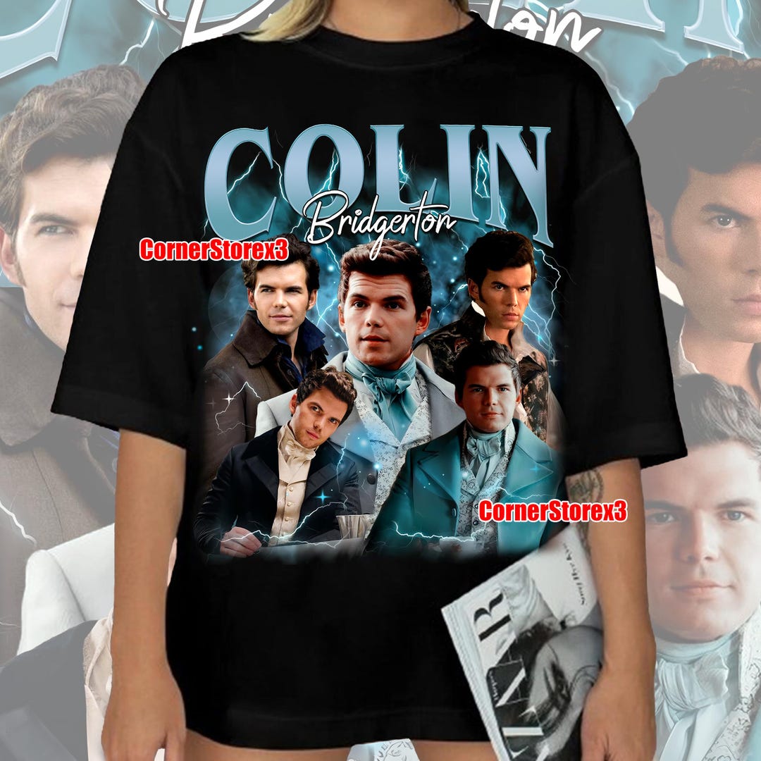 Vintage Coli.n Bridgerton Shirt, Retro Co.lin Bridge.rton Shirt, Actr ...