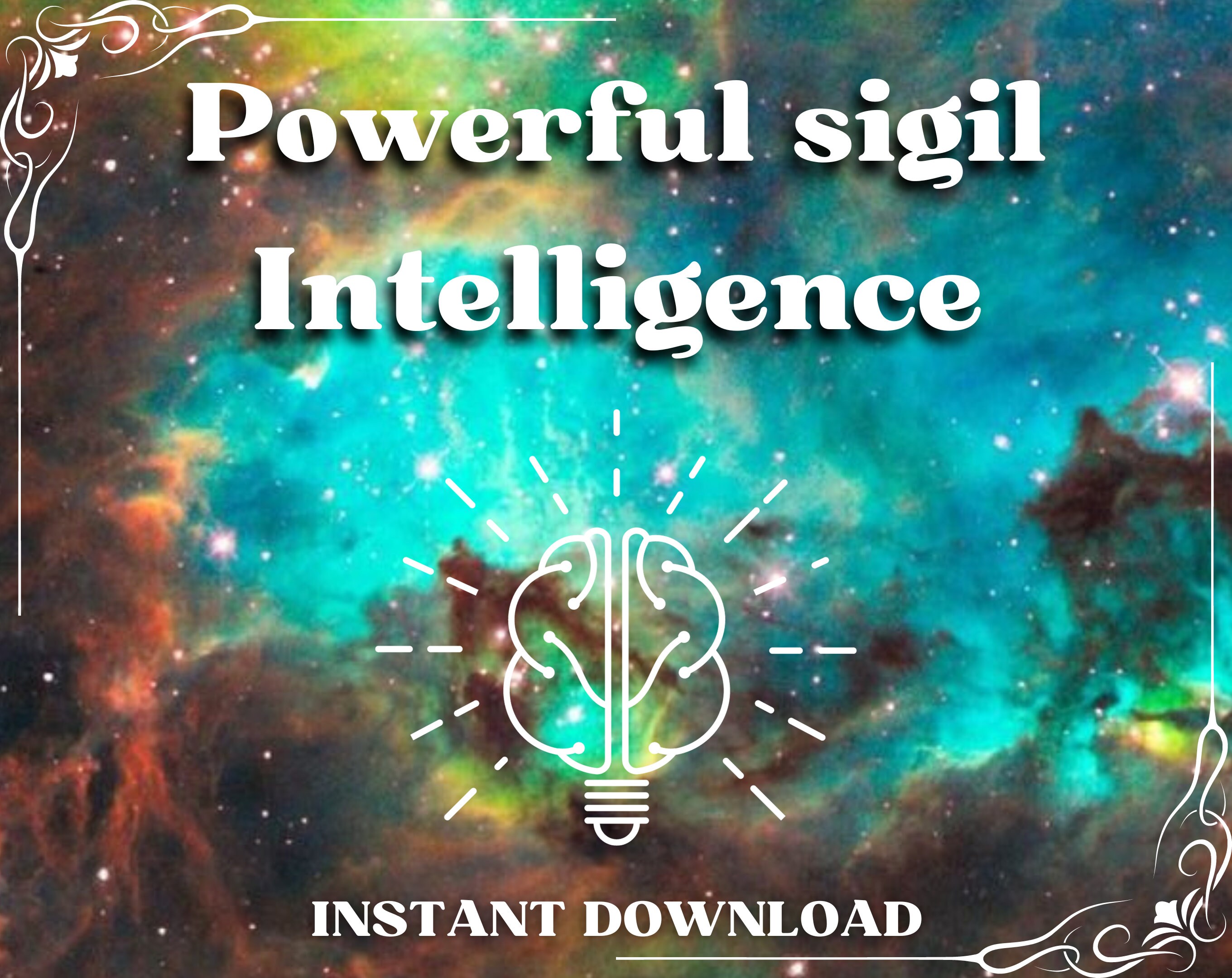 Powerful Sigil Guide for Enhanced Intelligence Unlock Wisdom Insight ...