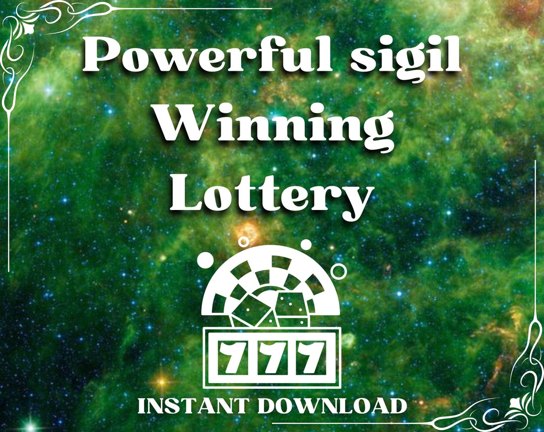 Powerful Winning Lottery Sigil + Guide - Harness Luck & Wealth ...