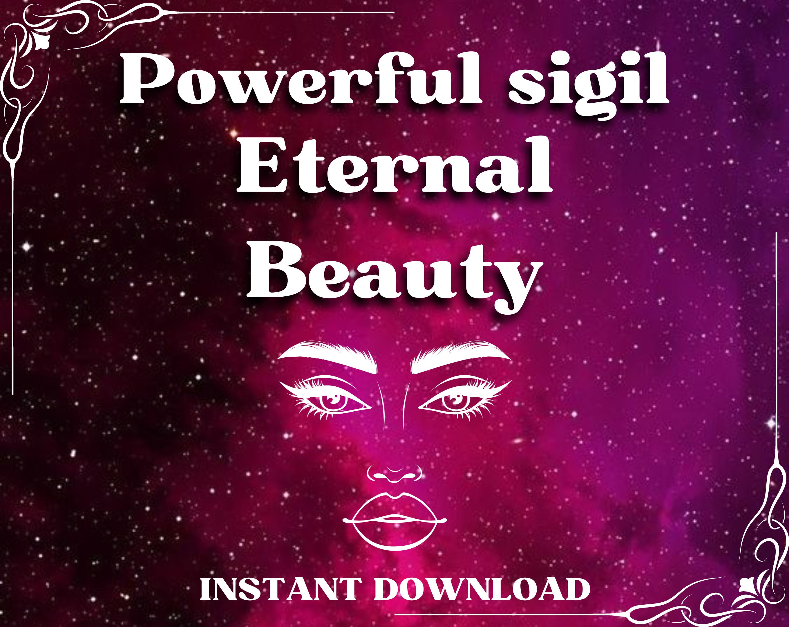Eternal Beauty Sigil + Guide - Embrace Timeless Radiance & Self-love ...