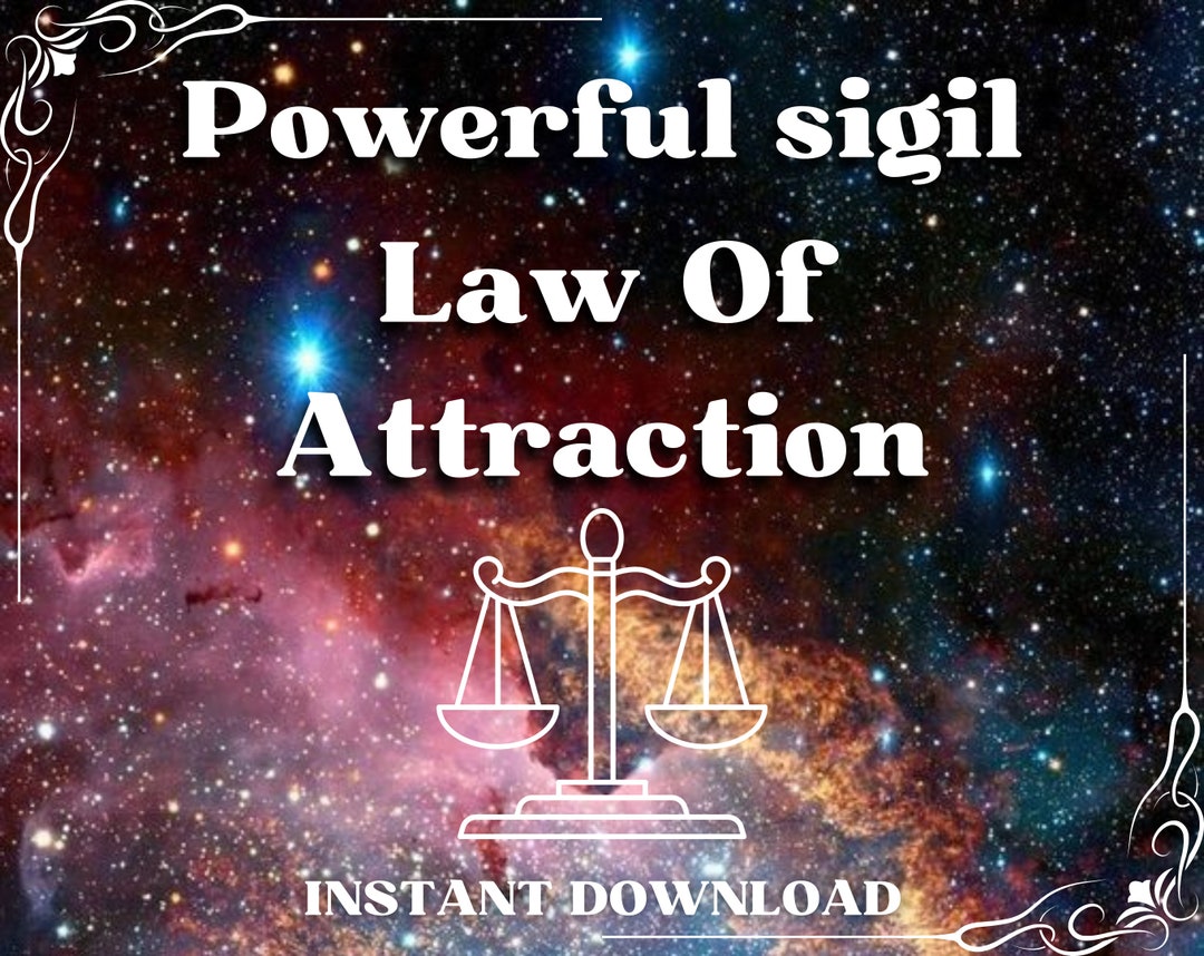 Powerful Sigil + Guide for Law of Attraction - Wealth and Prosperity ...