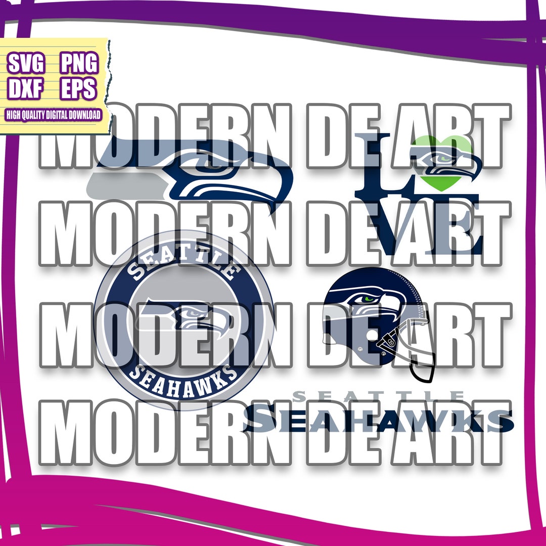 Seattle Seahawkks Football SVG PNG Bundle, Svg Sports Files, Svg for ...