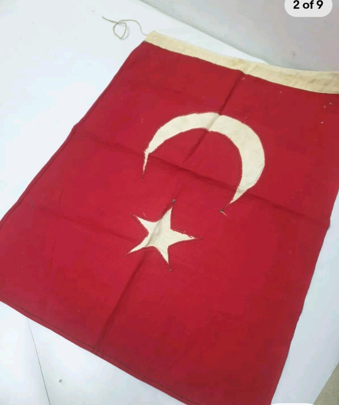 Turkish Flag, Ottoman Period Antique Flag, Old Turkish Flag - Etsy