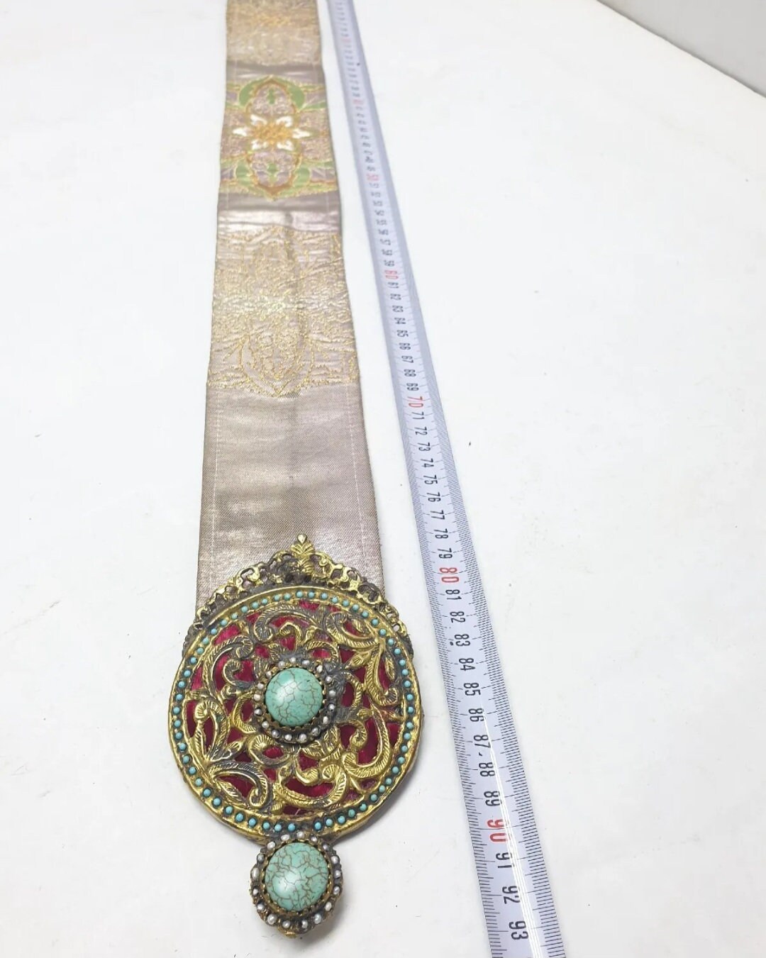 Ancient Vintage Buckle Belt Buckle Ottoman - Etsy