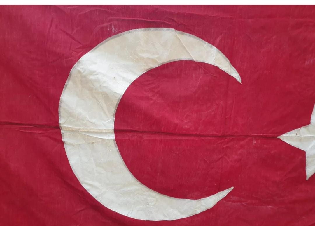 Turkish Ottoman Empire Turkey WW1 Battle Soldier Flag - Etsy