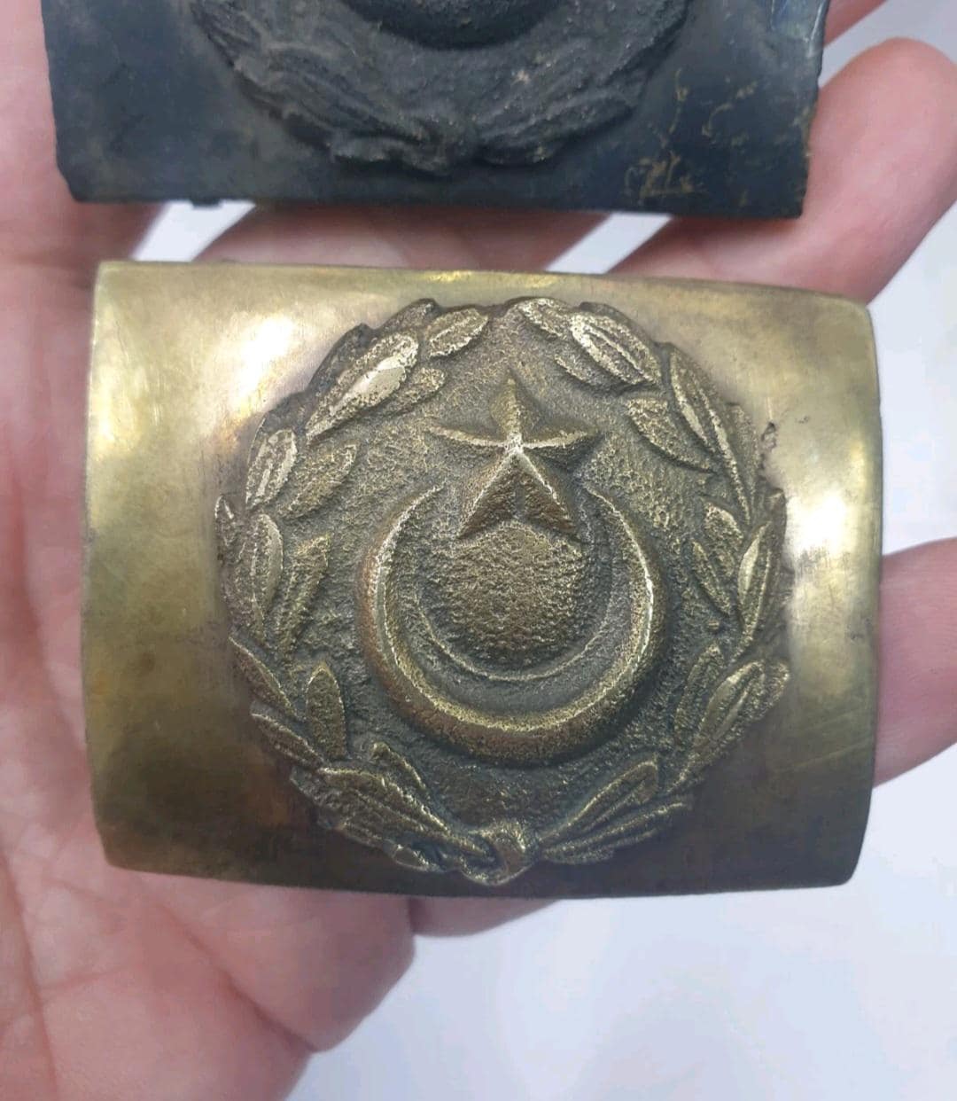 Antique Belt Buckle Ottoman: 3 Military Pieces - Etsy