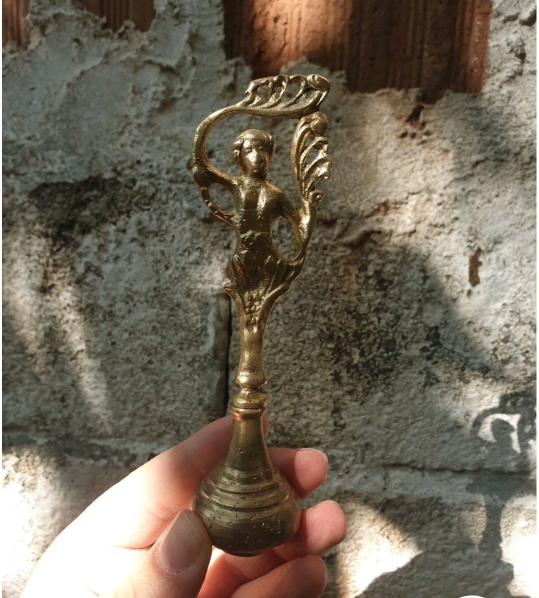 Vintage Plumb Female Figure Brass Plumb Bob - Etsy