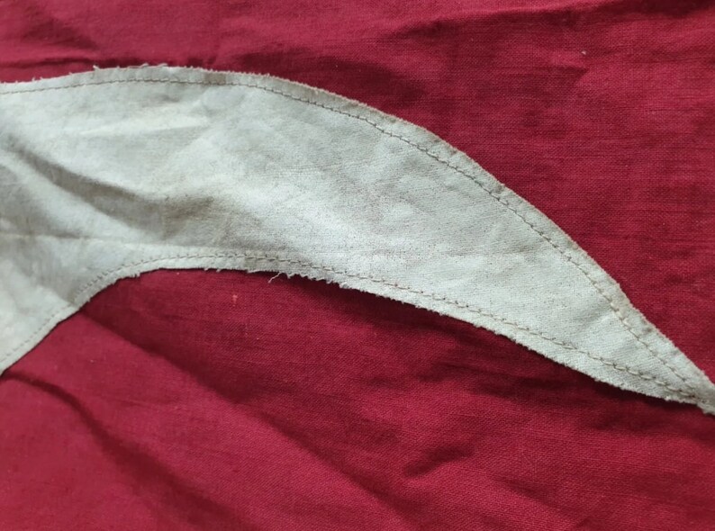 Turkish Ottoman Empire Turkey WW1 Battle Soldier Flag Very RARE - Etsy