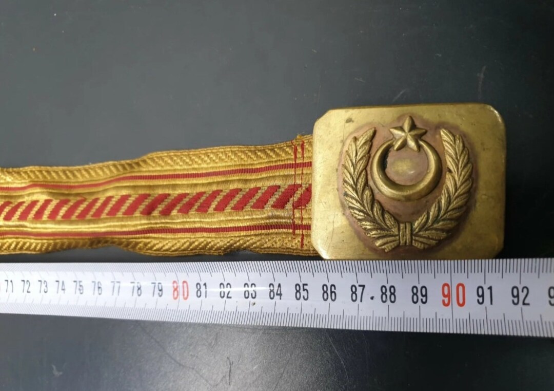 Antique Ottoman Turkish Military Belt - Etsy