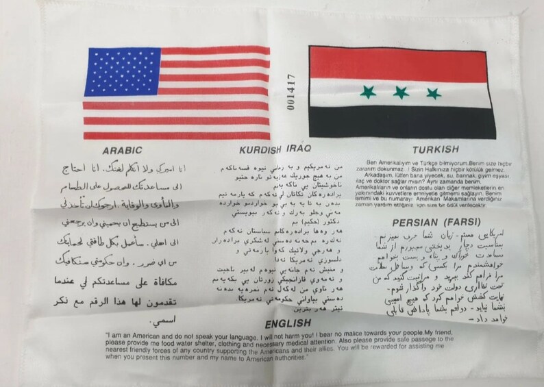 Iraq America War, Propaganda Poster Translated Into 5 Languages - Etsy