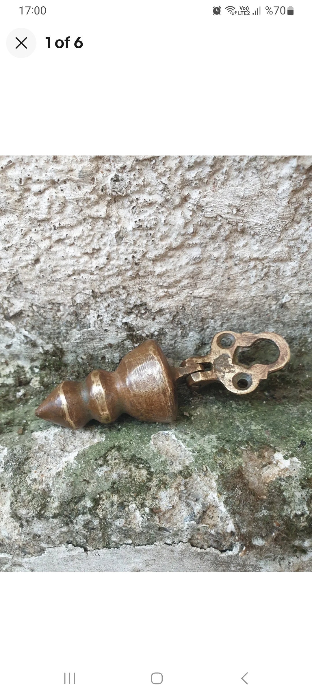 Antique Turkish Solid Bronze Plumb Bob Old Patina Tool CIVIL ...