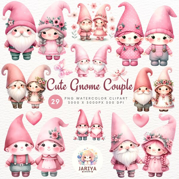 Gnome Couple - Etsy
