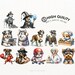 Cute Animals Clipart Set - Funny Dogs and Puppy Breeds - Instant ...
