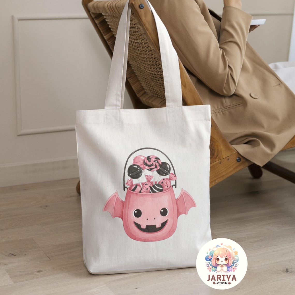 Pink and Black Halloween Clipart Set for Kids – Cute Watercolor Ghost ...