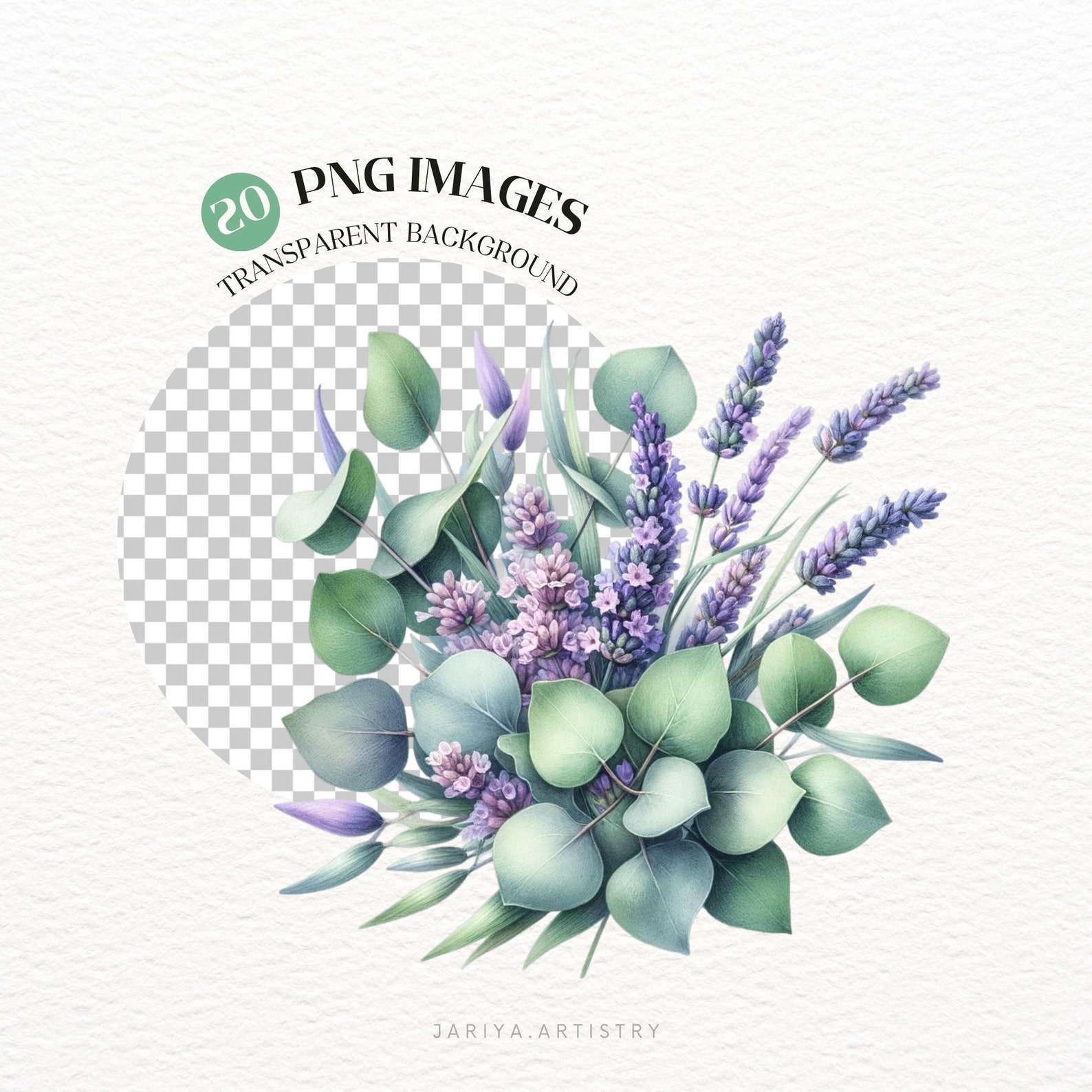 Watercolor Eucalyptus Clipart Bundle, Eucalyptus PNG, Floral Watercolor ...
