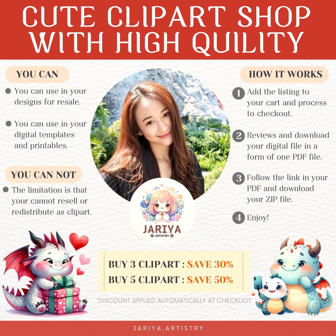 Chubby Dragon Clipart, Cute Dragon in Love Clipart, Watercolor Baby ...