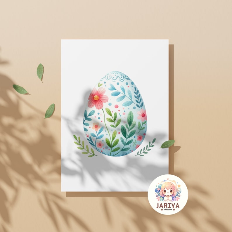 Easter Eggs Clipart, Watercolor Easter Bunny PNG, Watercolor Easter ...