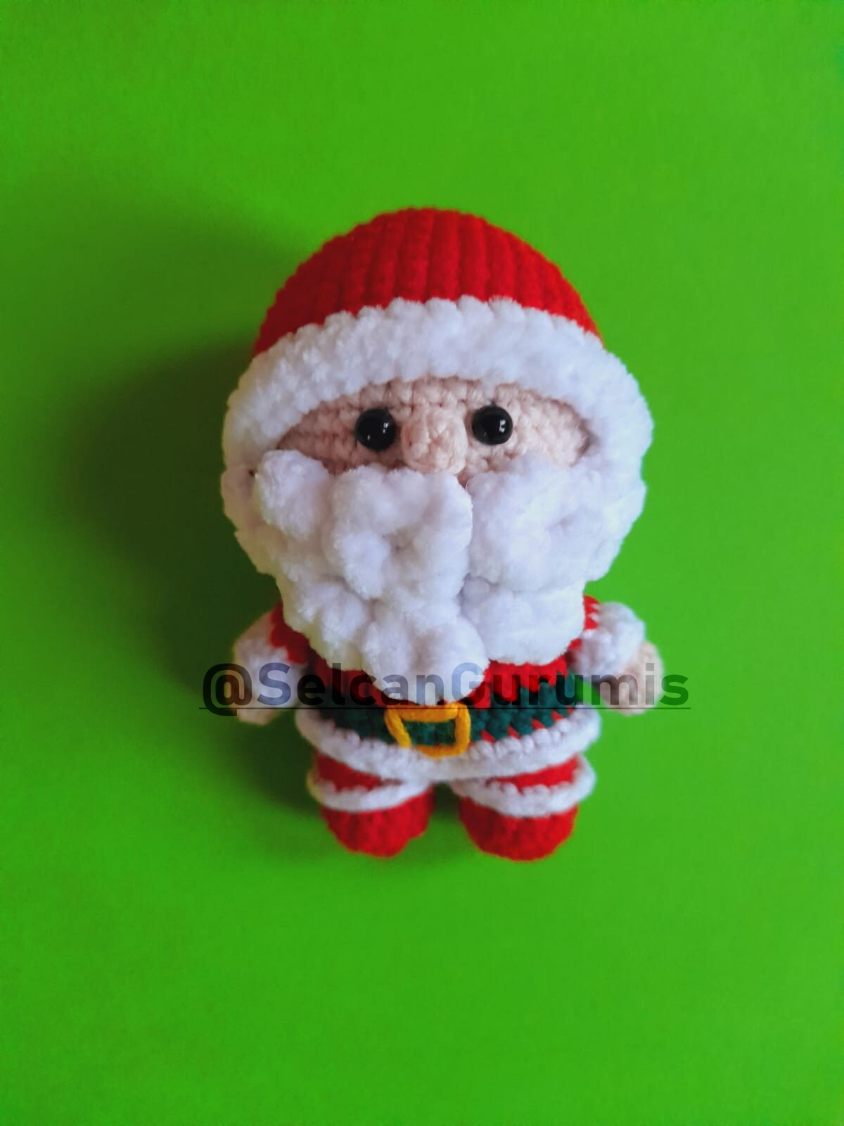 Mini Santa Toy Crochet Pattern - Etsy