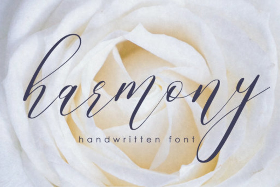 Harmony Font, Swirly Fonts for Crafters, Rustic Fonts, Bold Fonts ...