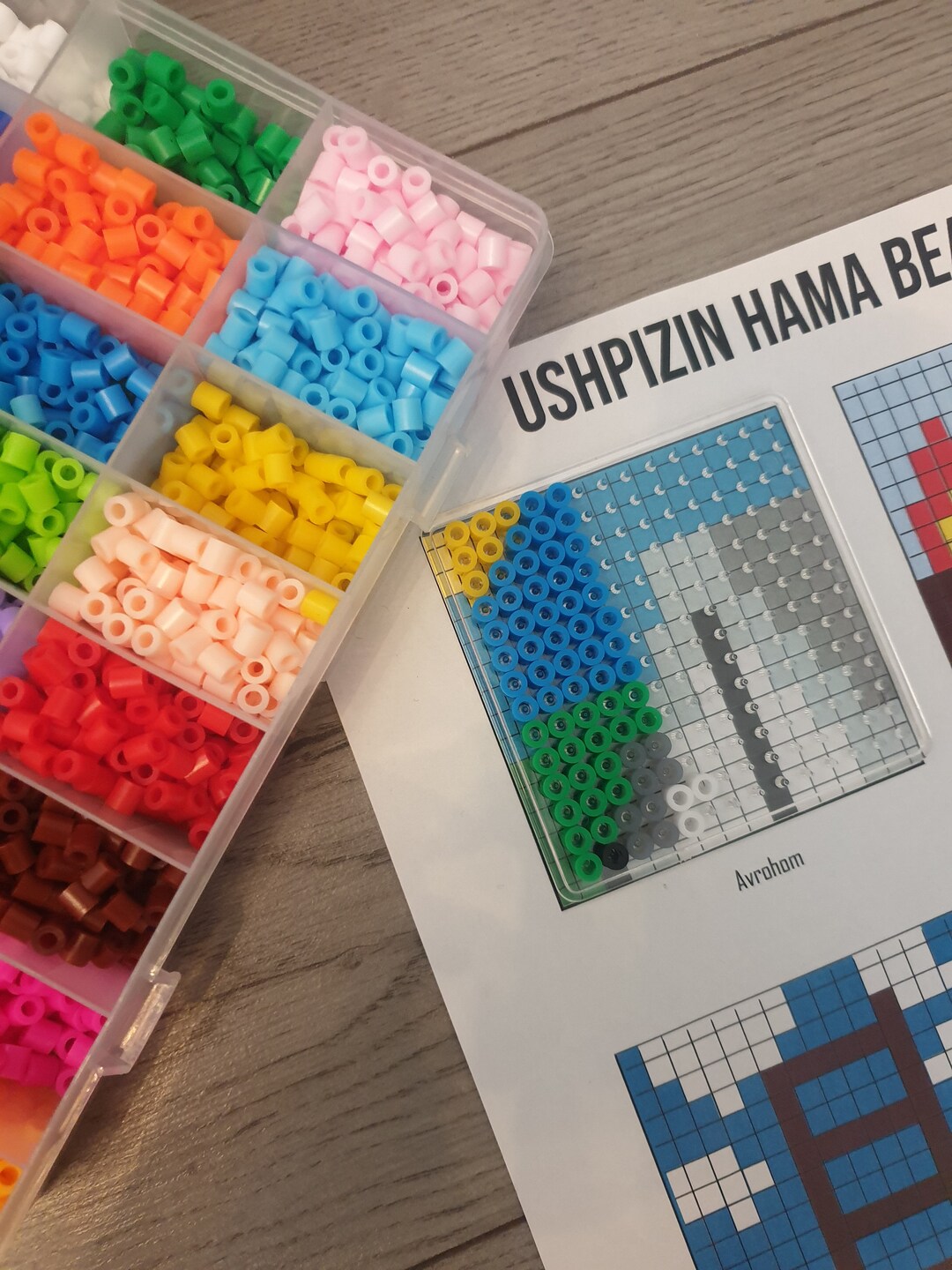 Printable Sukkos Ushpizin Hama Beads Design - Etsy