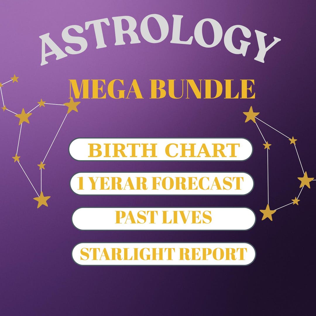 Astrology Birth Chart, Starseed Report – Past Lives Reading, Fixed ...