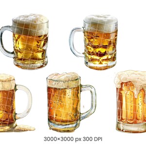 Beer Themed Alphabet Clipart - Craft Beer Letters, Digital Download ...