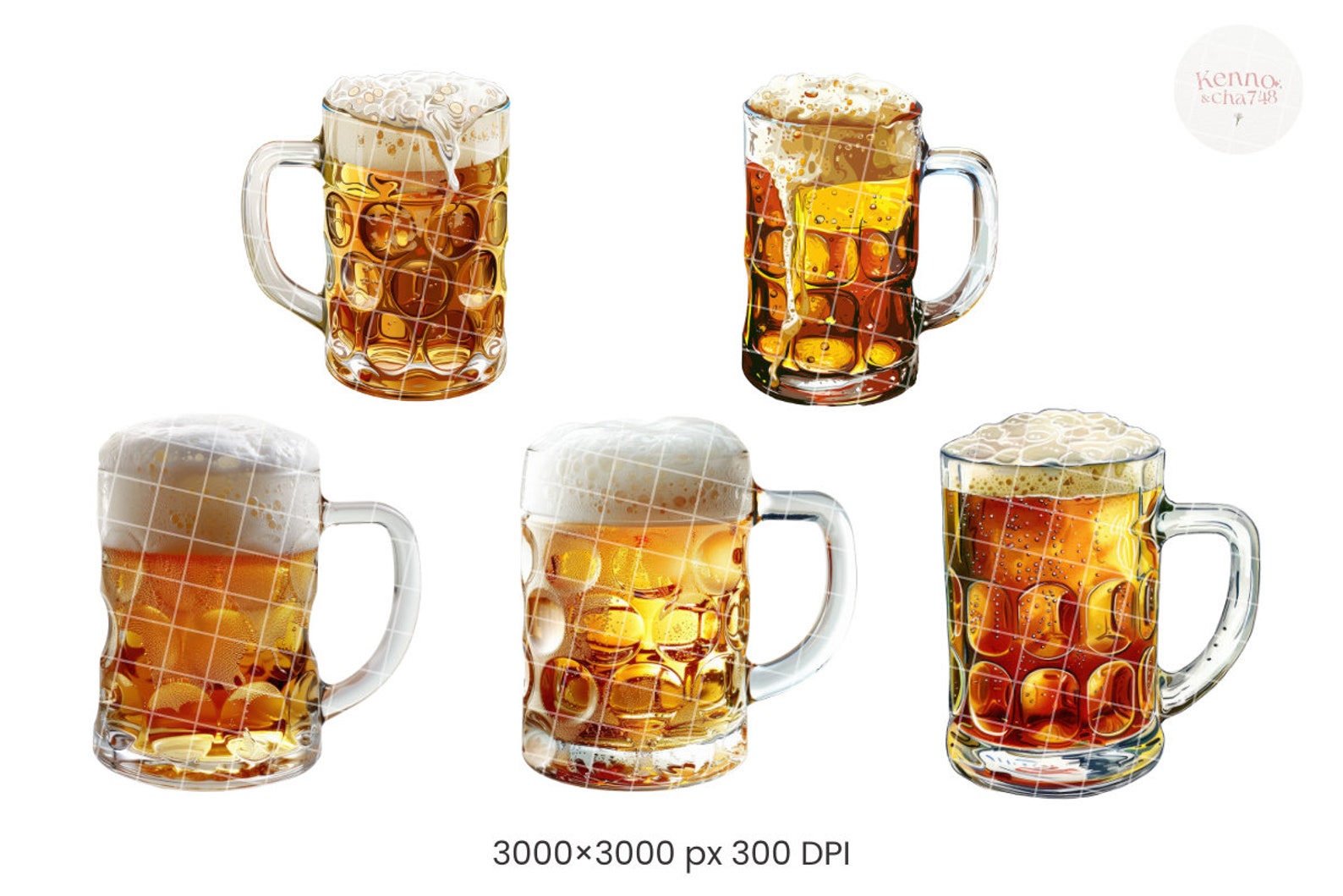 Beer Themed Alphabet Clipart - Craft Beer Letters, Digital Download ...