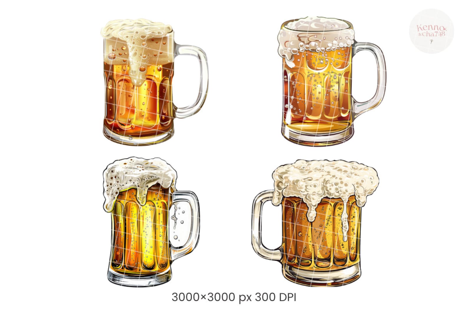 Beer Themed Alphabet Clipart - Craft Beer Letters, Digital Download ...