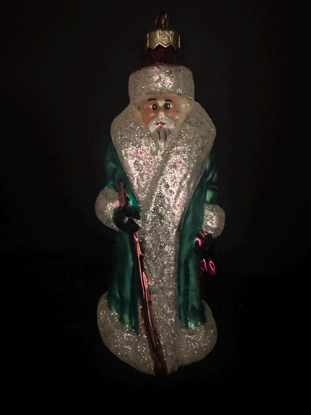 Vintage Christopher Radko Russian Santa Ornament Circa 1991 - Etsy