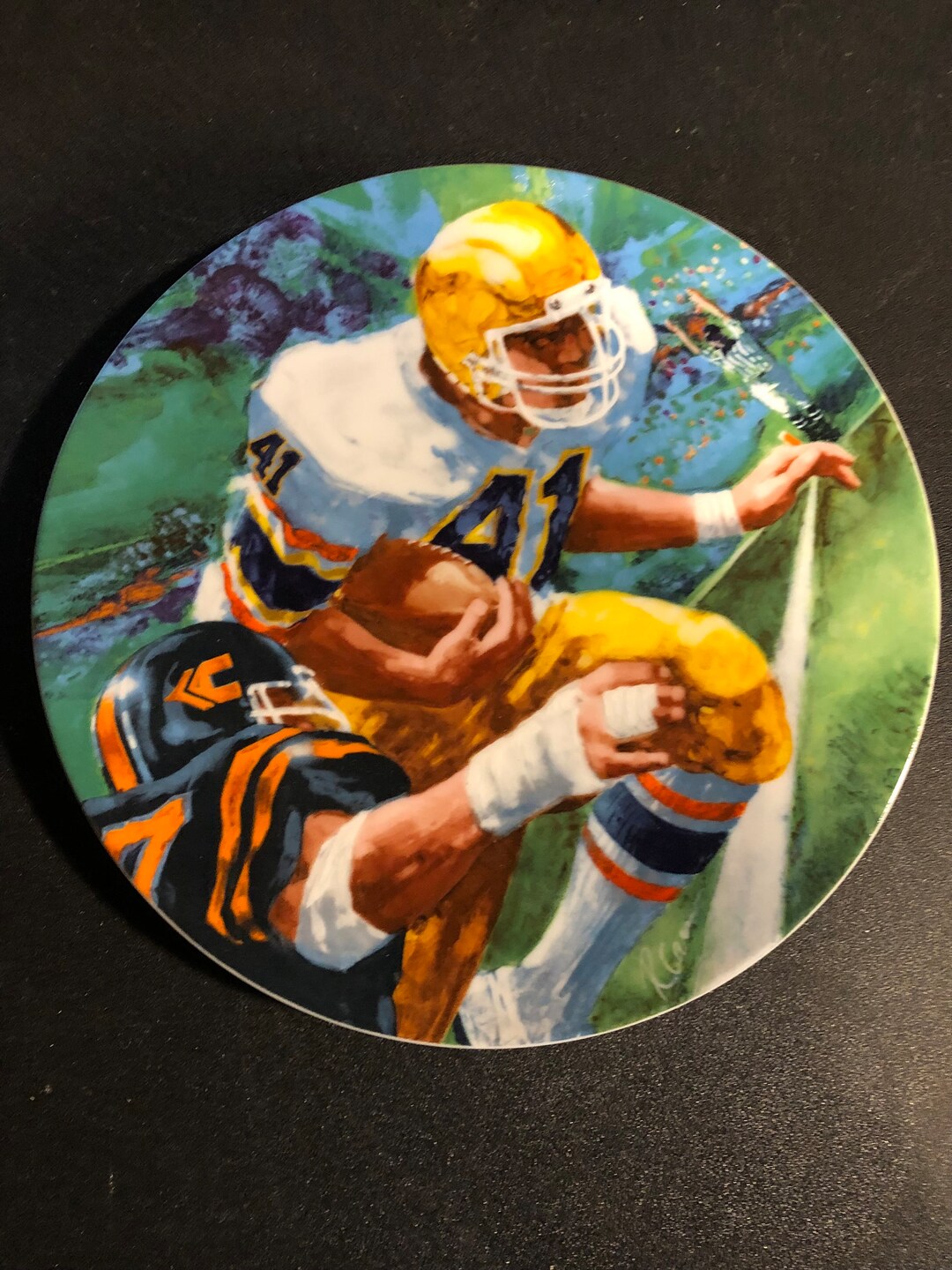 Avon Moments of Victory Sports Plate Collection - Football - Etsy