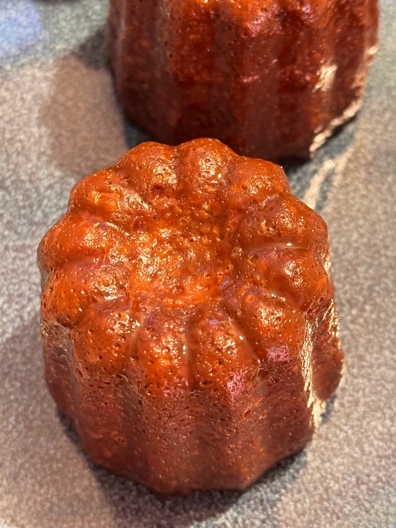 French Pastries-canneles (canelé De Bordeaux) Organic Ingredients, Made ...