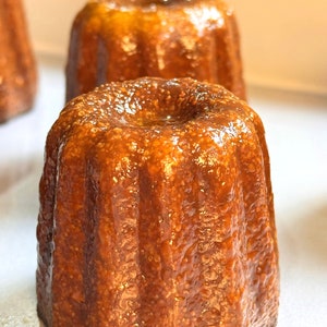 French Pastries-canneles (canelé De Bordeaux) Organic Ingredients, Made ...