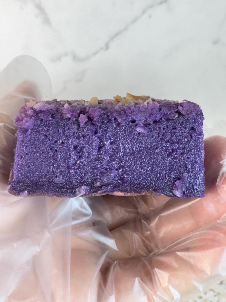 Vegan Organic Ube Coconut Mochi Cake Bar-gluten Free, Dairy Free ( 9 ...