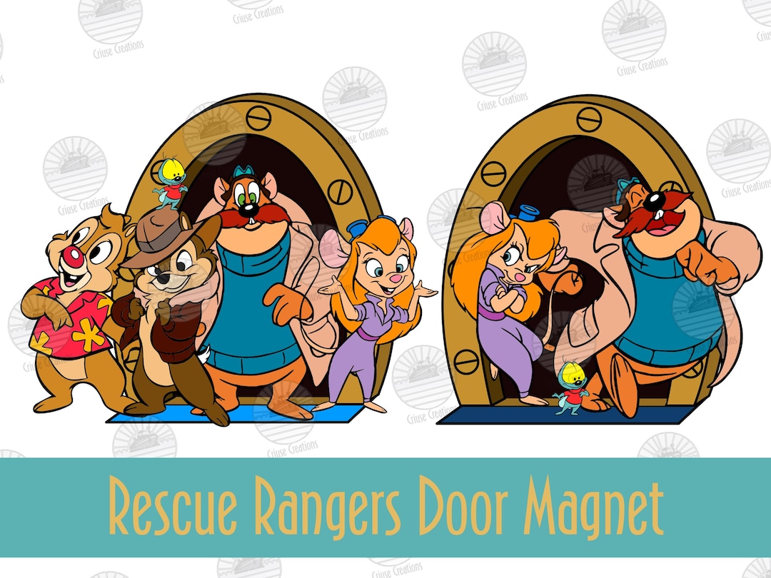 Rescue Rangers Door Magnet - Etsy